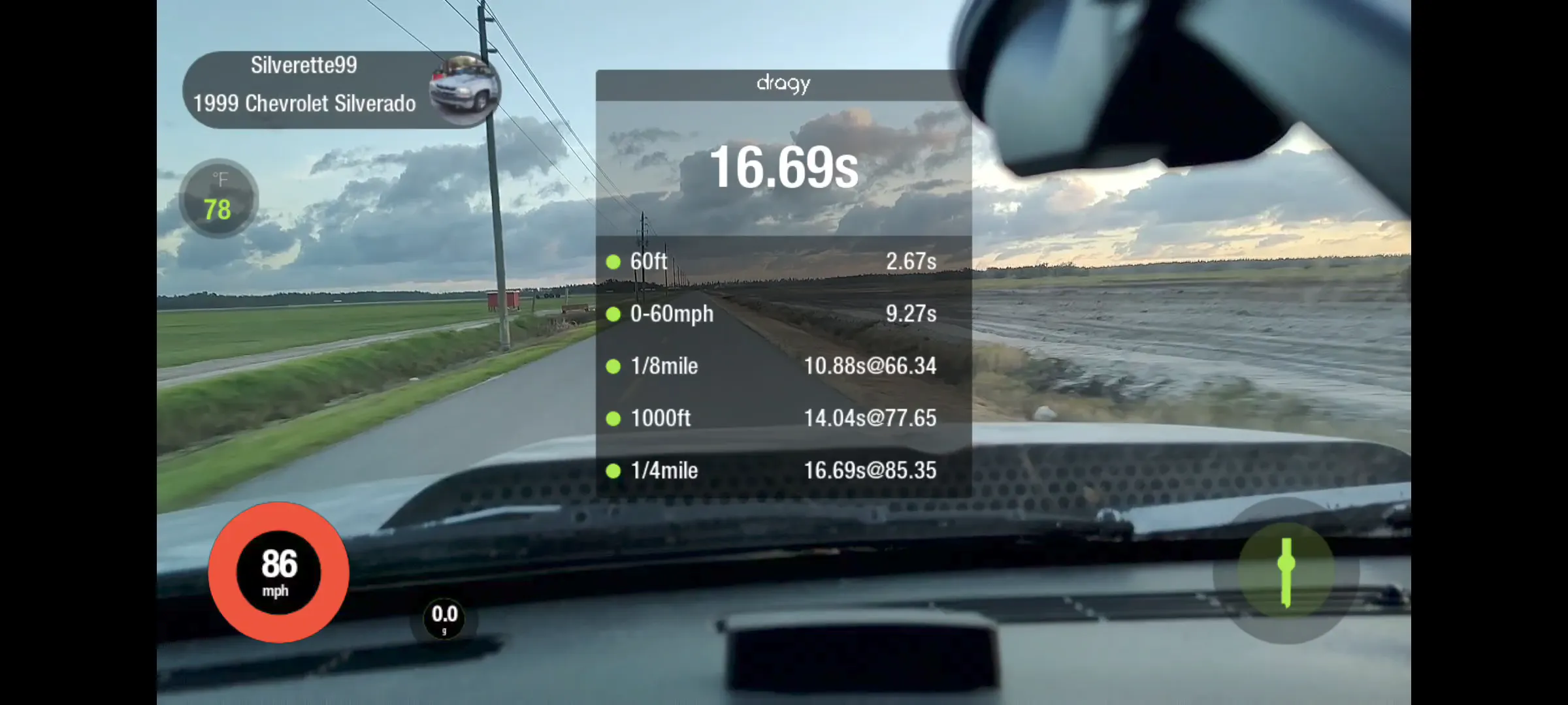 Dragy - GPS Performance Meter DRG70-C (1320Video Edition)