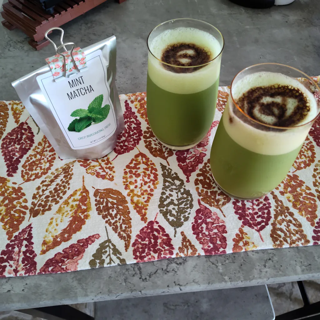 Mint Matcha Green Tea - 3 Leaf Tea – 3 Leaf Tea