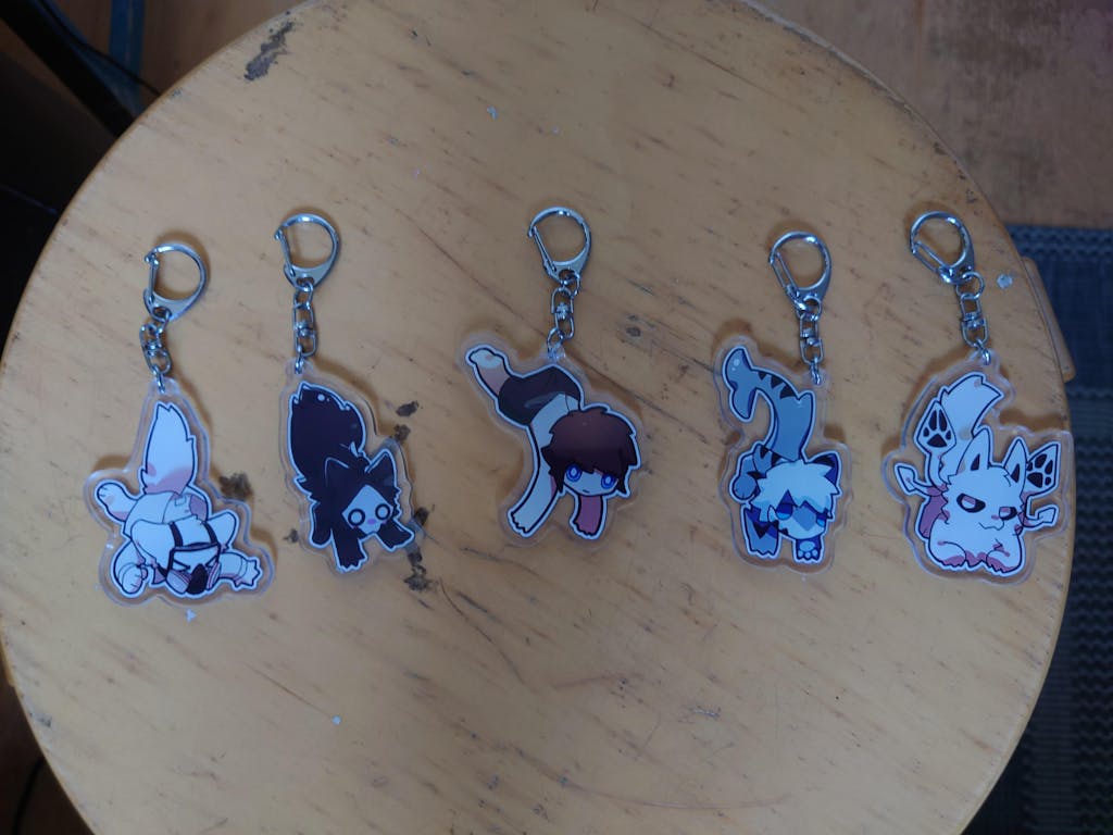 Changed Cute Acrylic Keychains – 42shops