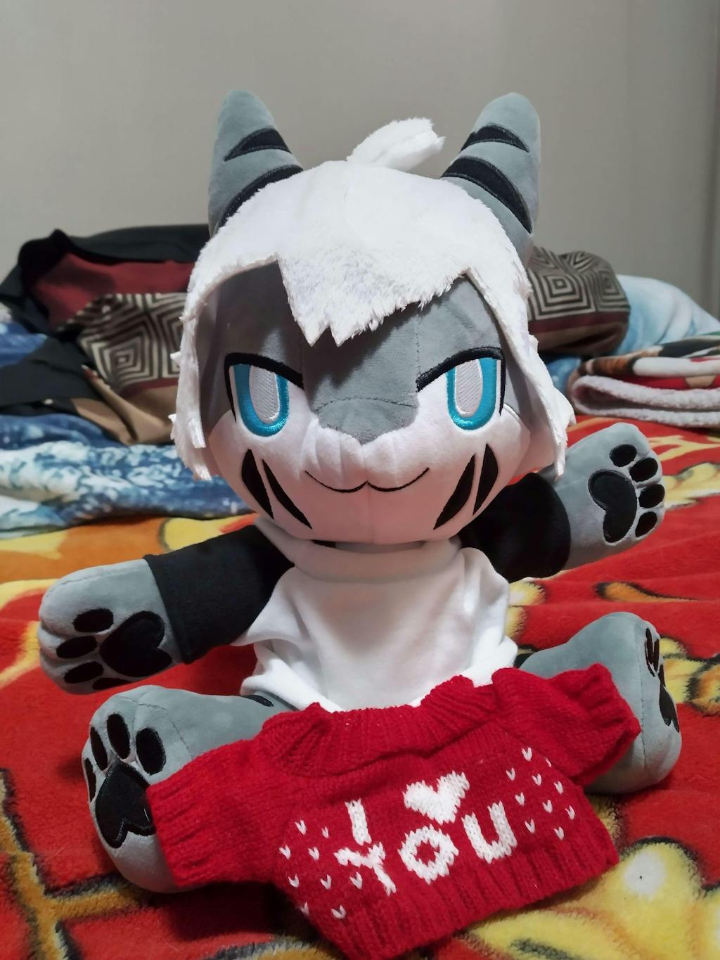 Changed Tiger Shark Plush Furry Plush – 42shops