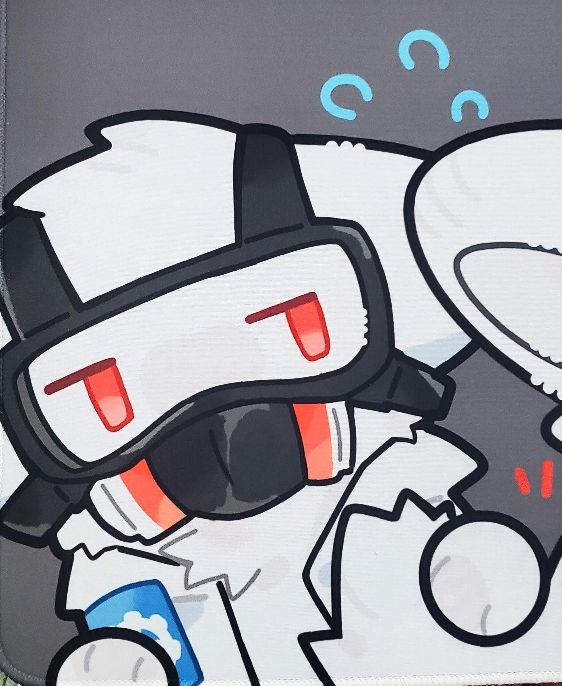 Changed Furry Mouse Pad Puro Tiger Shark Lin K Squid Dog – 42shops