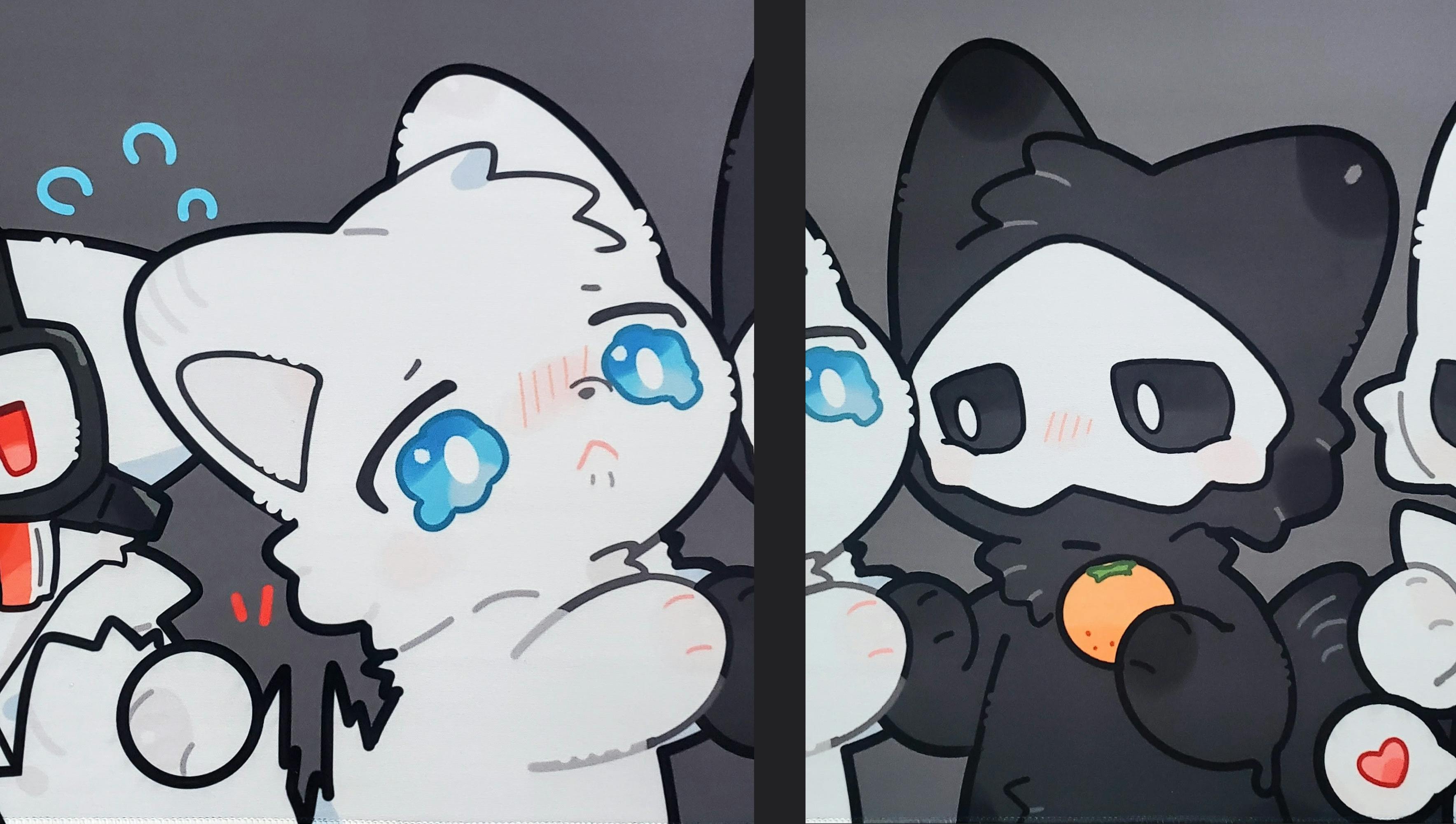 Changed Furry Mouse Pad Puro Tiger Shark Lin K Squid Dog – 42shops