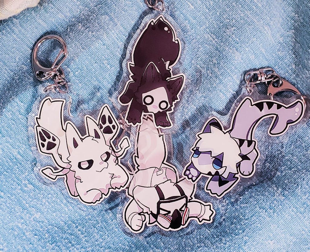 Changed Cute Acrylic Keychains – 42shops