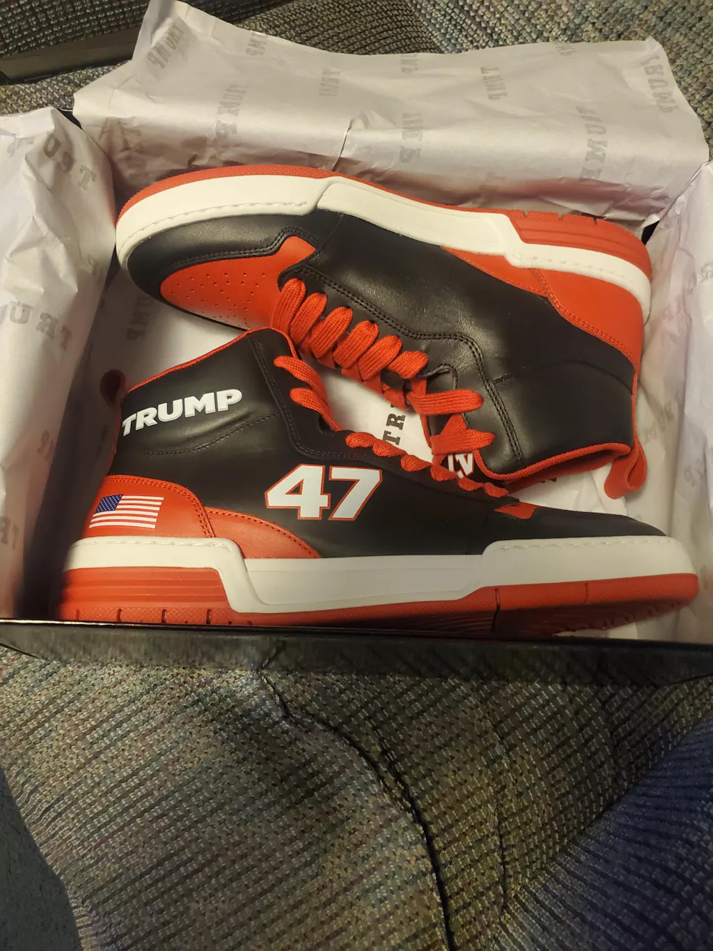 Trump Commander 47 High Tops - NEW – Trump Sneakers