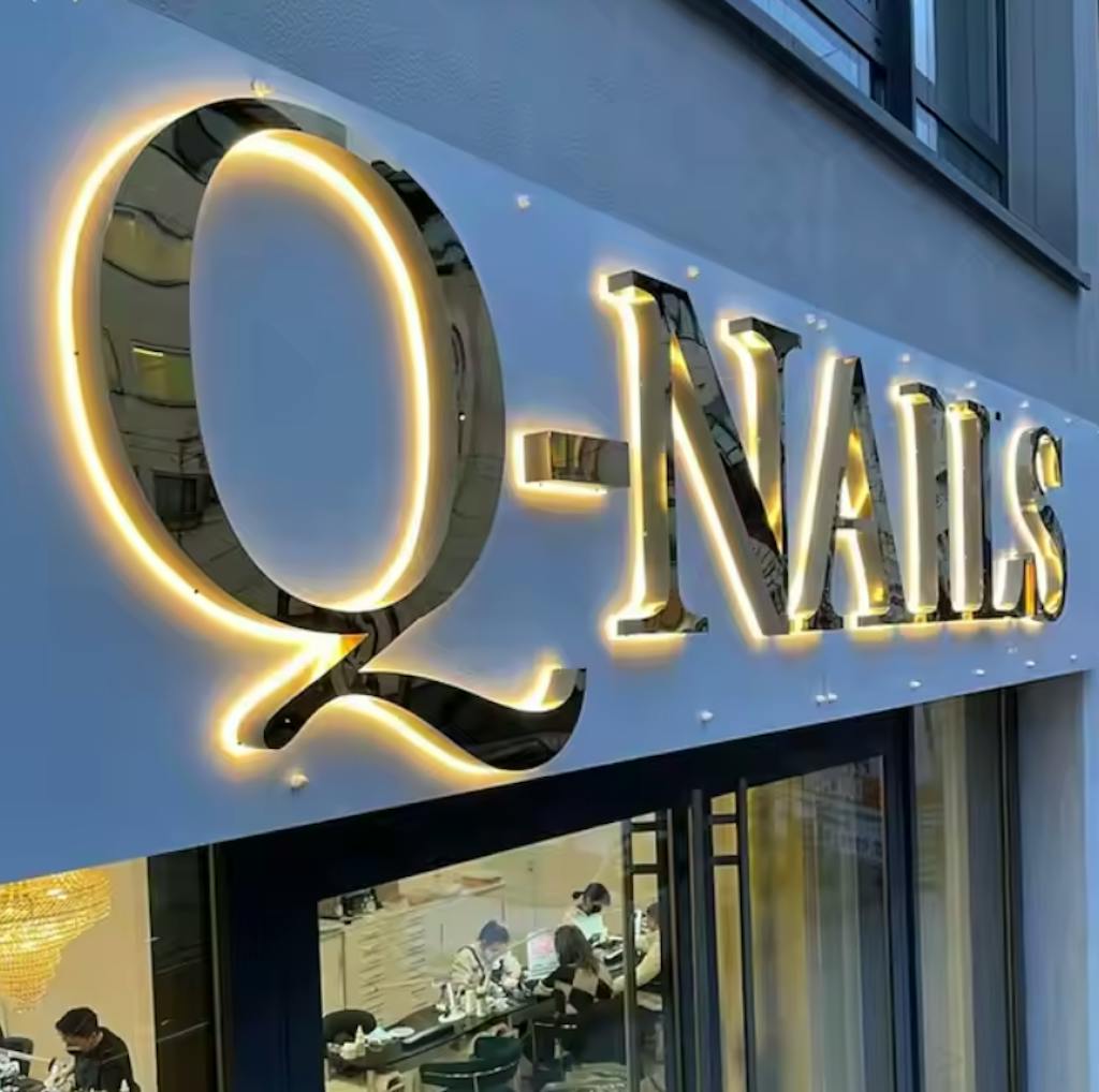 Best Custom 3D Neon Signs Metal Gold Silver Neon Light 20% Down Now ...