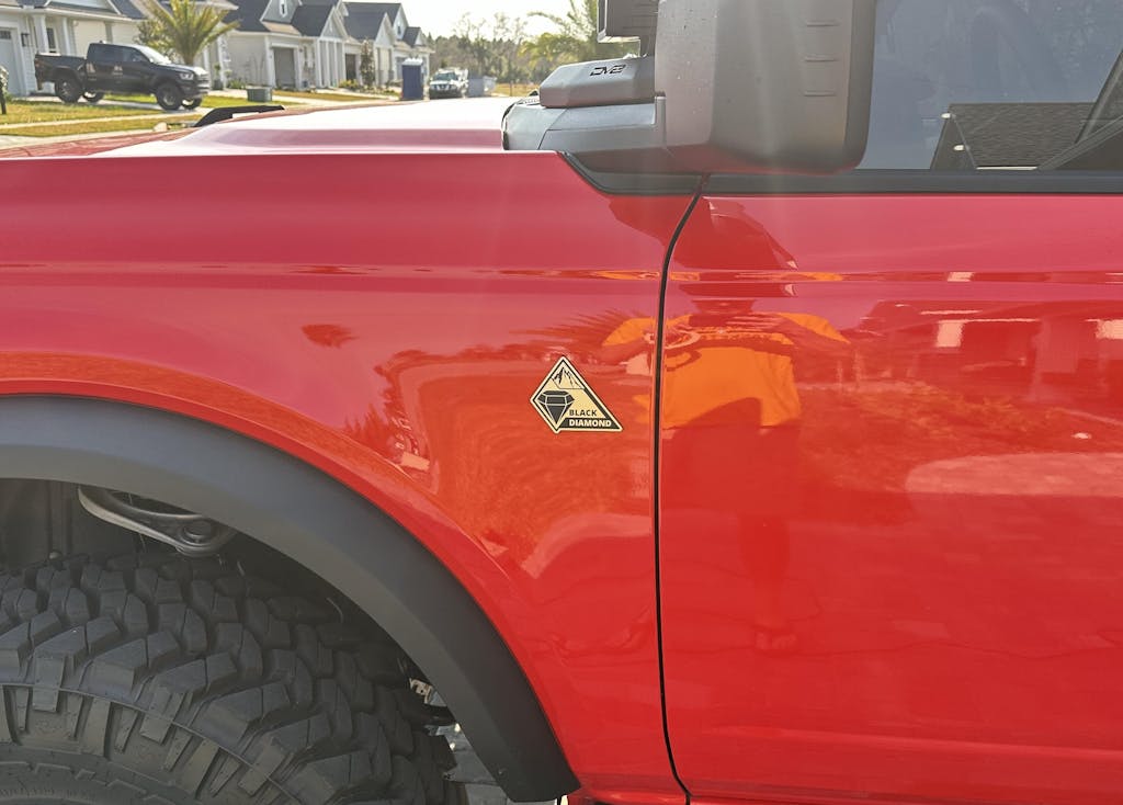 Ford Bronco Black Diamond/Black Diamond Sasquatch Emblem Badge – 4x4 ...