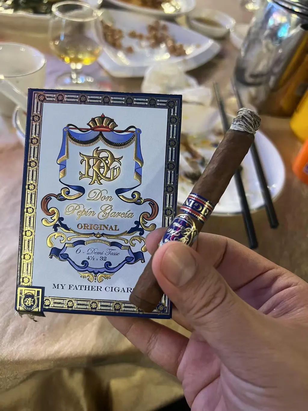 My Father Don Pepin Garcia Blue Label Demi Tasse 小雪茄 36ct 盒 – 70Cigars