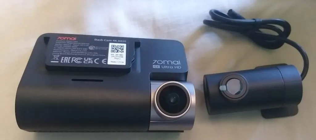 70mai A810 Dash Cam 4K HDR Sony Starvis 2 IMX678 Dual-channel Optional ...