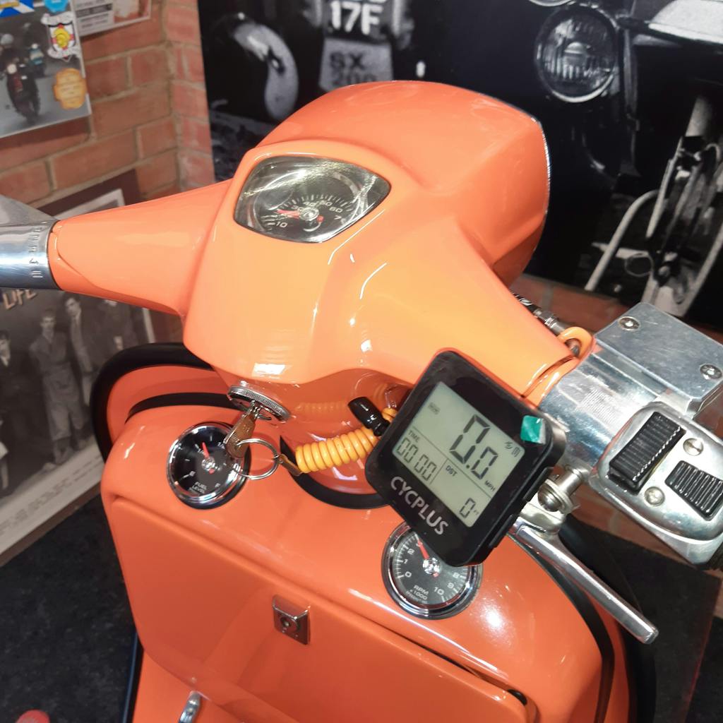 Enduro MTB top tube computer mount – 76 Projects