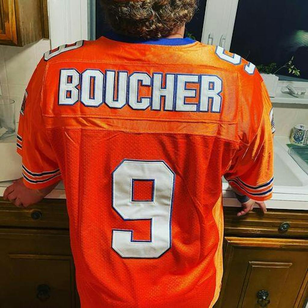 Bobby Boucher #9 Mud Dogs Football Jersey - 99Jersey | Where Legends ...