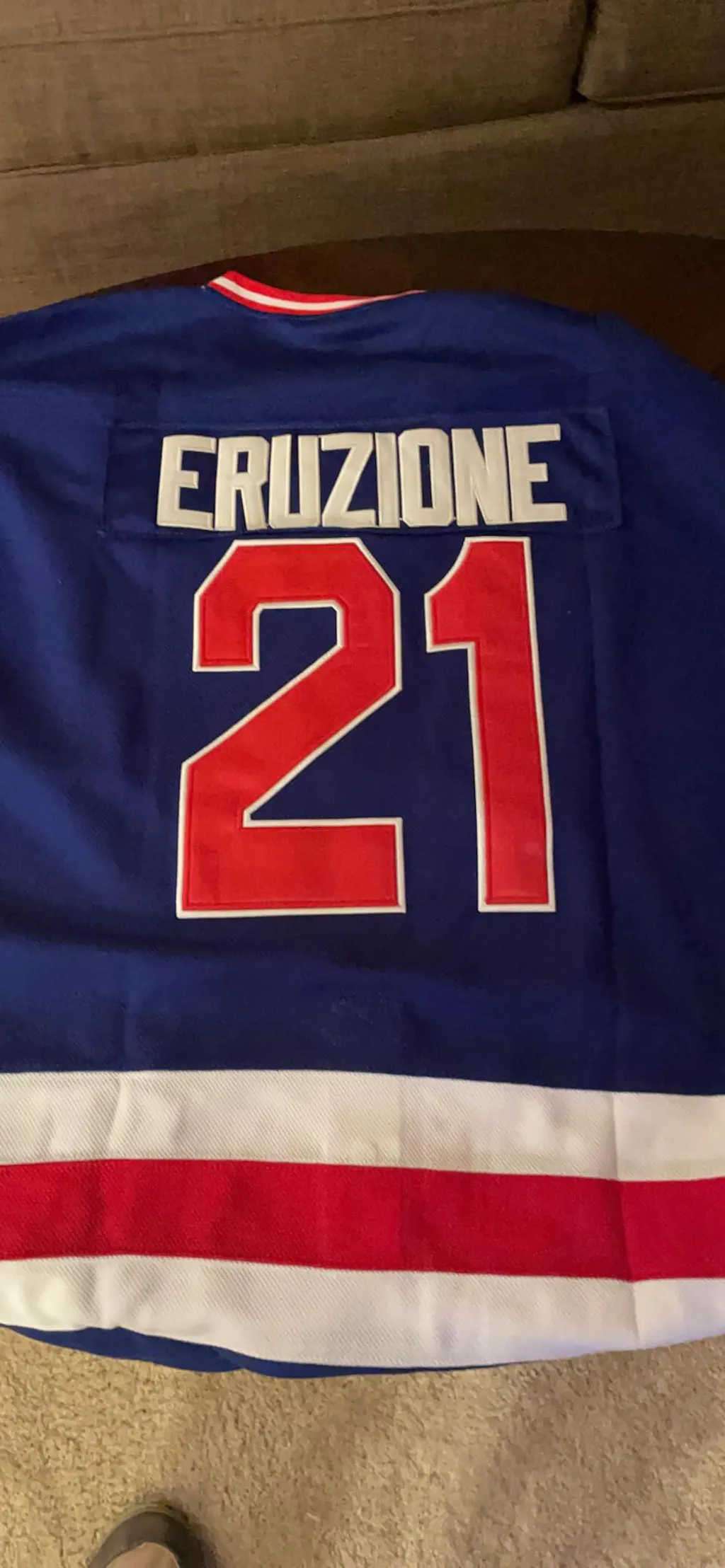 Mike Eruzione #21 Miracle Team USA Hockey Jersey - 99Jersey | Where ...