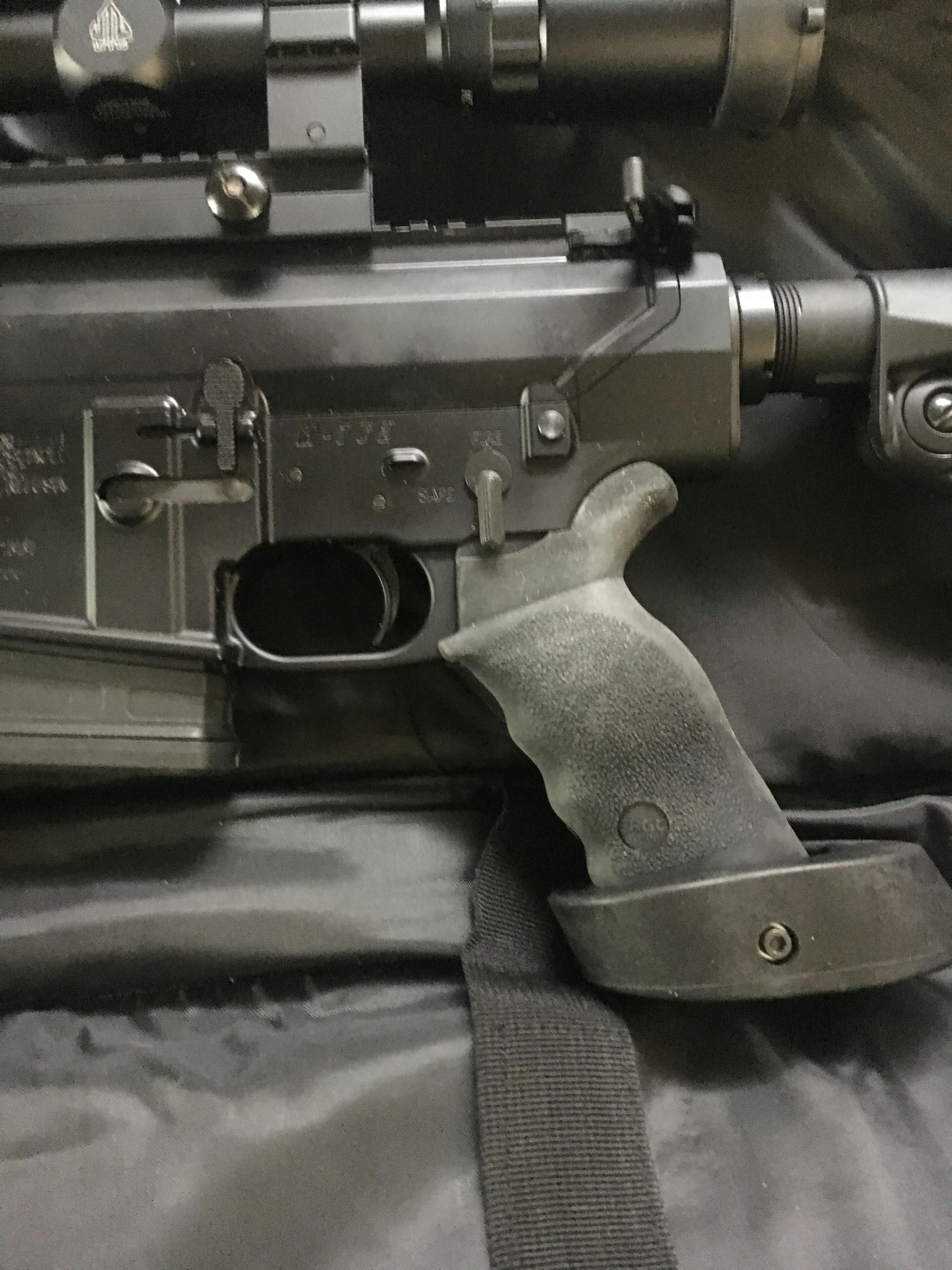 Ergo Deluxe Tactical Pistol Grip w/ Palm Shelf - For AR-15 and AR-10/.