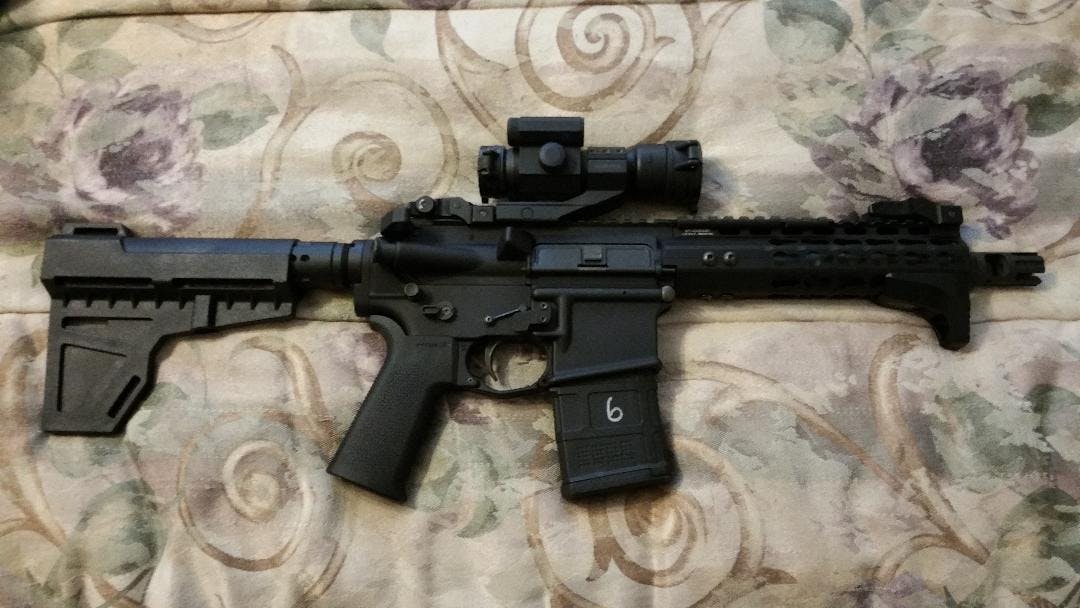 KAK Shockwave Blade AR-15 Pistol Brace Kit - Blade, Custom Pistol Buff