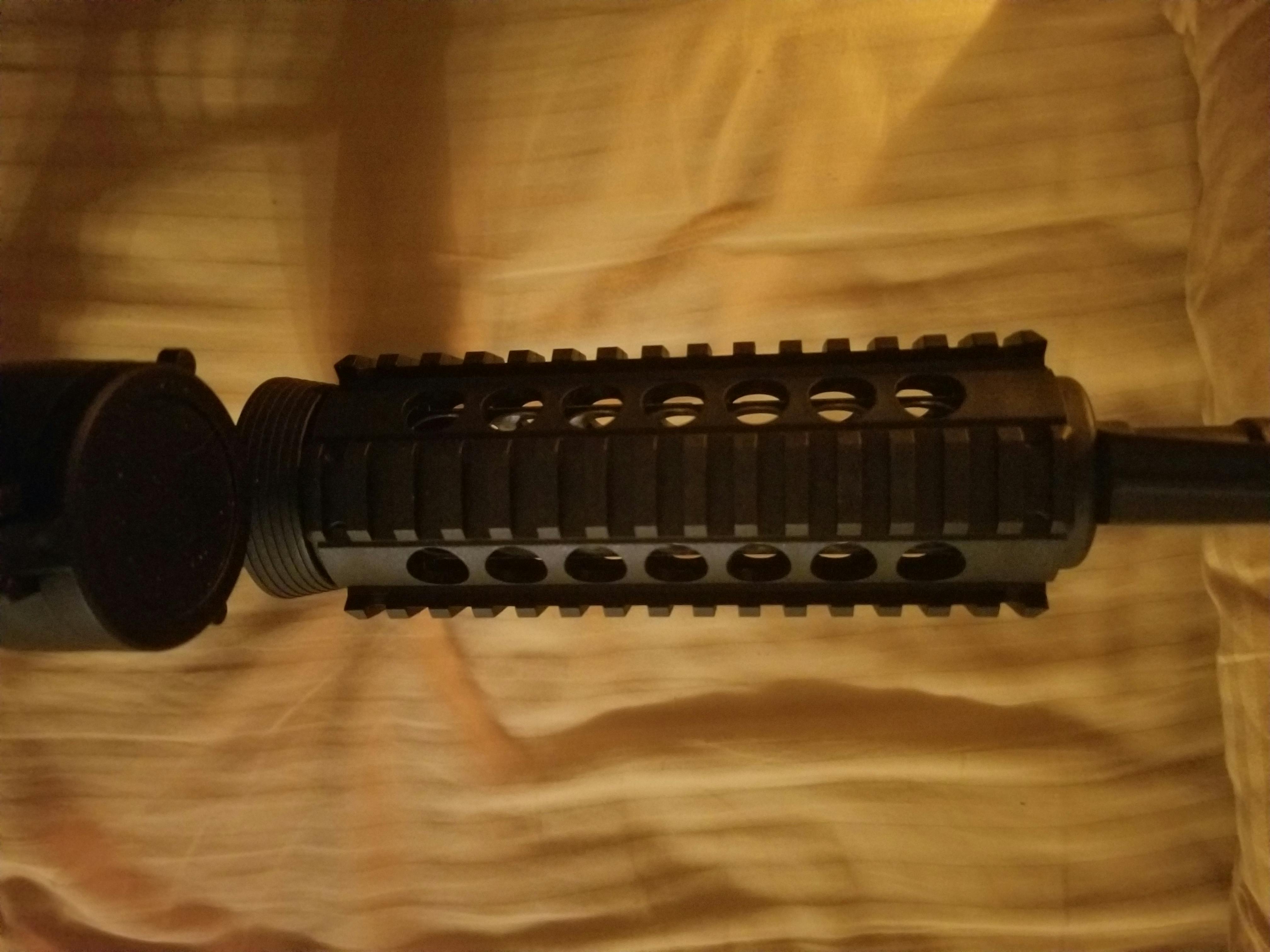 ProMag AR-15 Carbine Polymer Quad Rail HandGuard - PM242 | AT3 Tactical