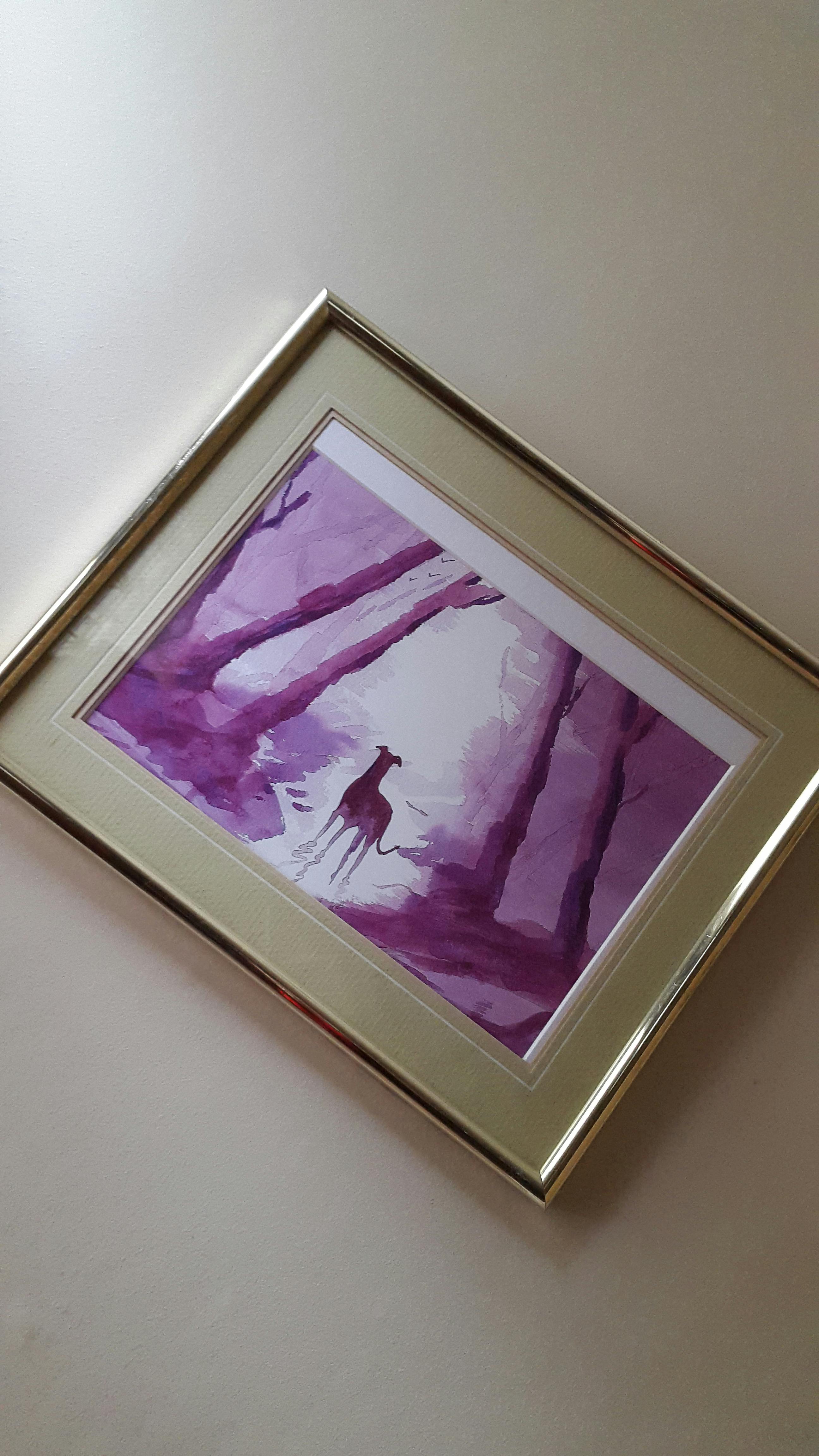 Art Print Greyhounds – Art By Mike Ramshaw