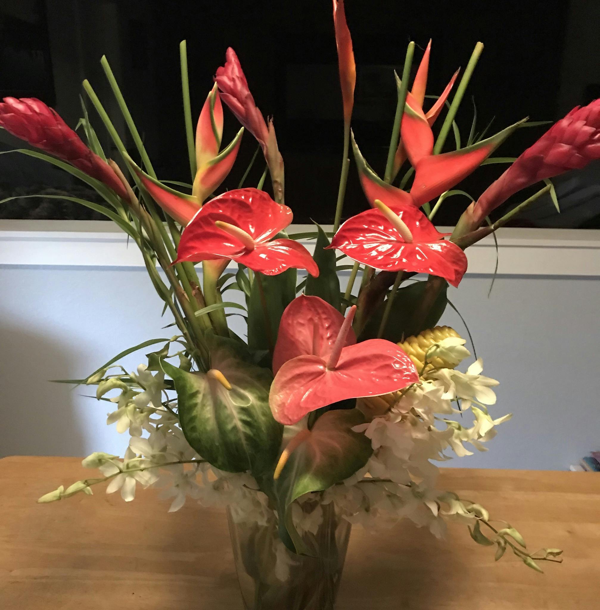 Hawaii Fire Bouquet - Blooms of Hawaii