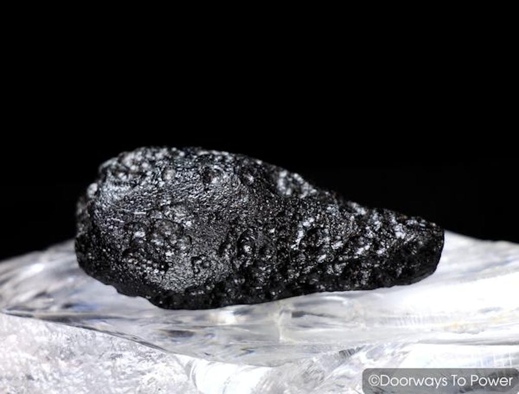 Magical Tibetan Tektite Synergy 12 Crystal Specimen - Doorways to Power