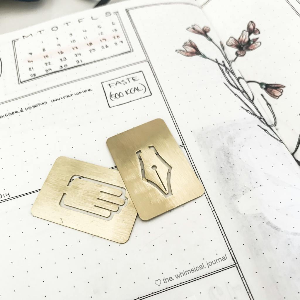 Fine Brass Paper Clip Set - 100% Handmade in Turkey - Galen Leather