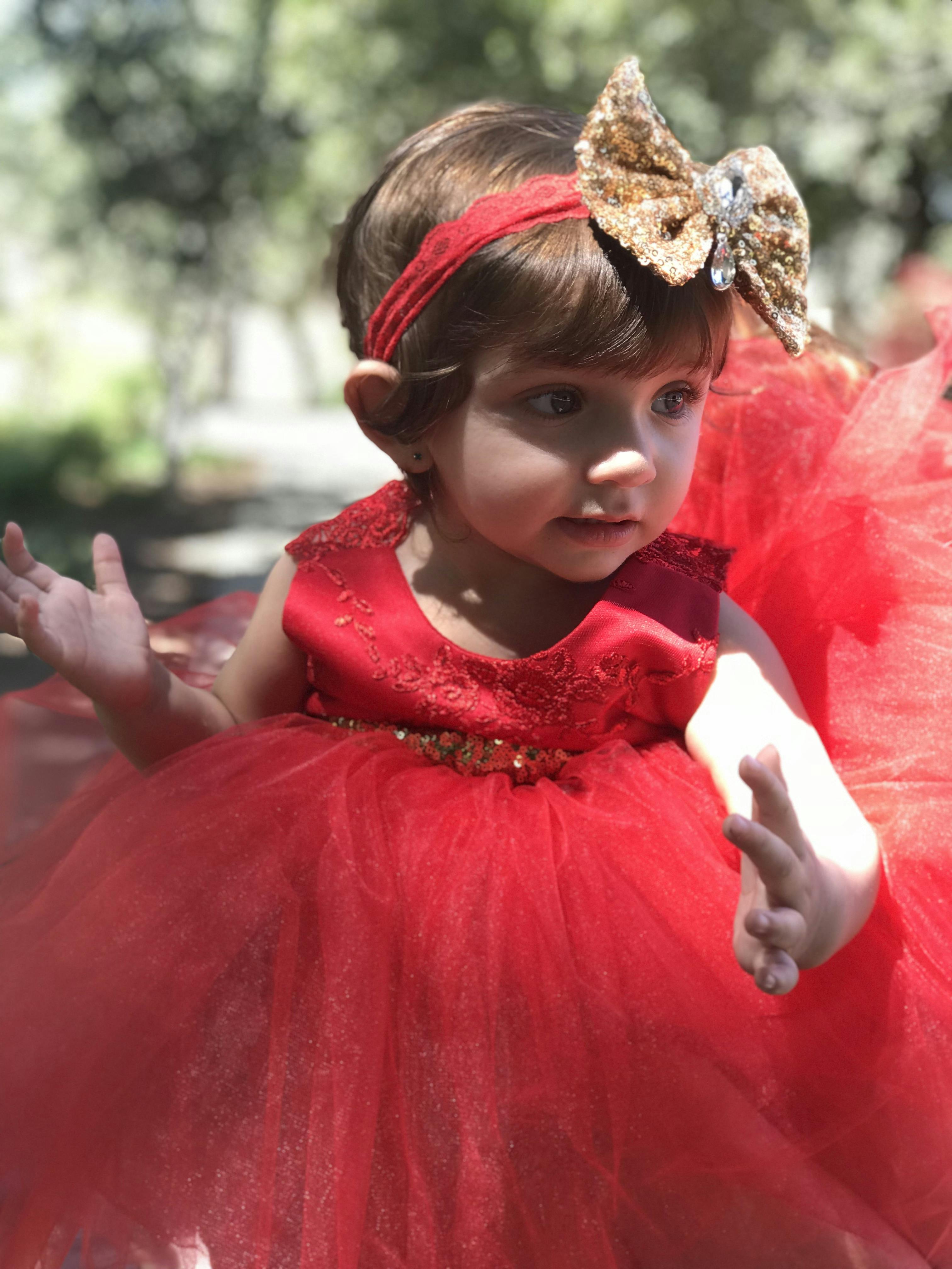 Princess Aisha Dress (Red)