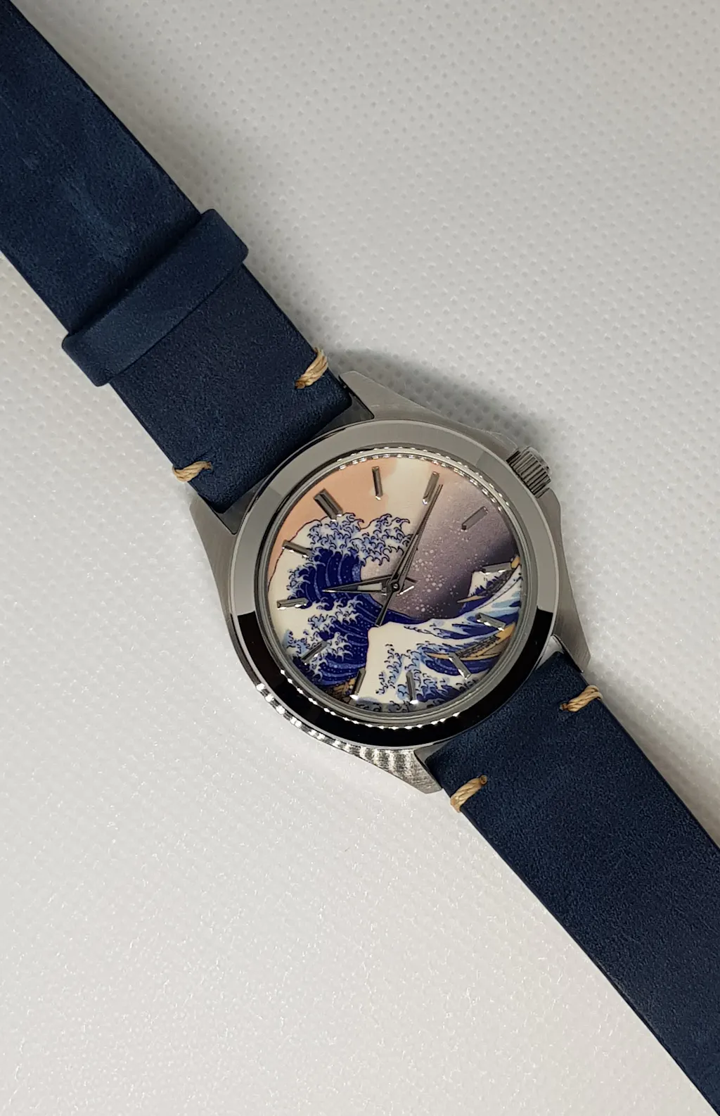 The Great Wave off Kanagawa Dial (No Date) - SEIKO Mod Part - Lucius ...