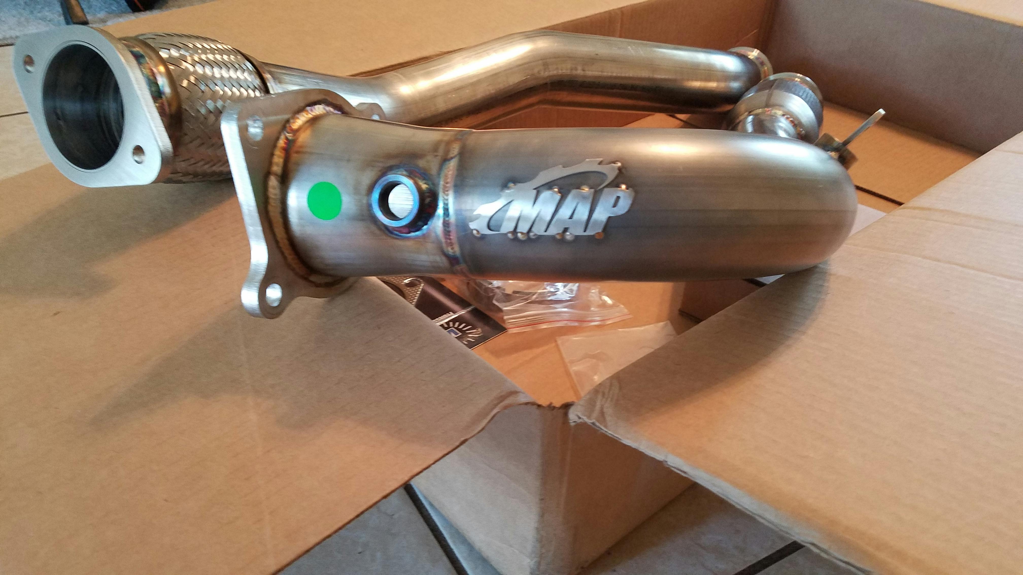 MAP WRX Catted Downpipe | 2015-2019 Subaru WRX (WRX-4G-DPC-S) – Modern ...