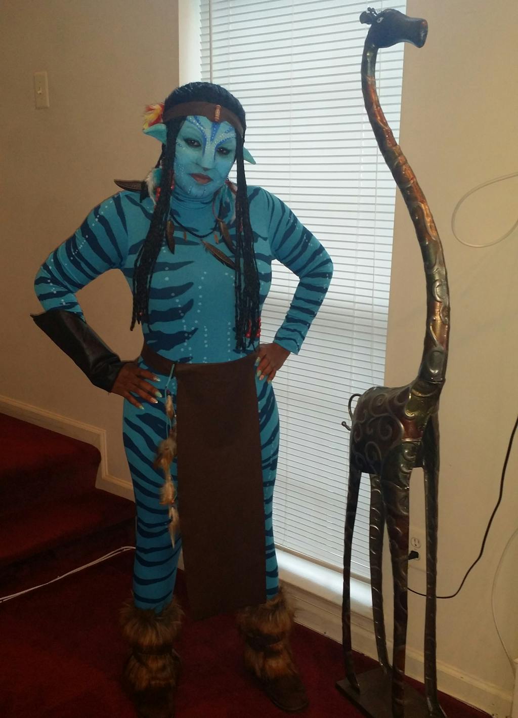 Cat - Na'tive Avatar inspired prosthetic mask | MostlyDead.com