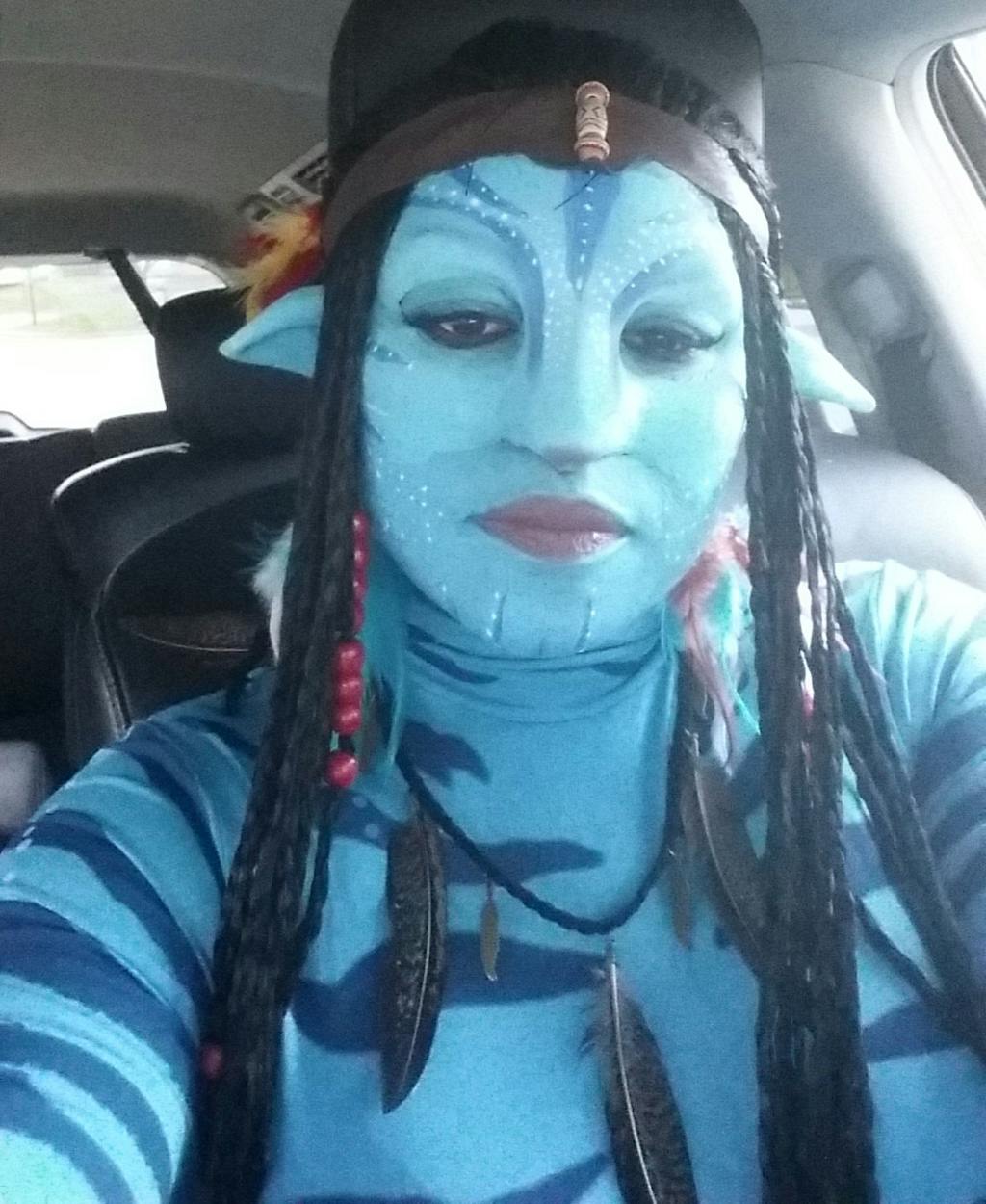 Cat - Na'tive Avatar inspired prosthetic mask | MostlyDead.com