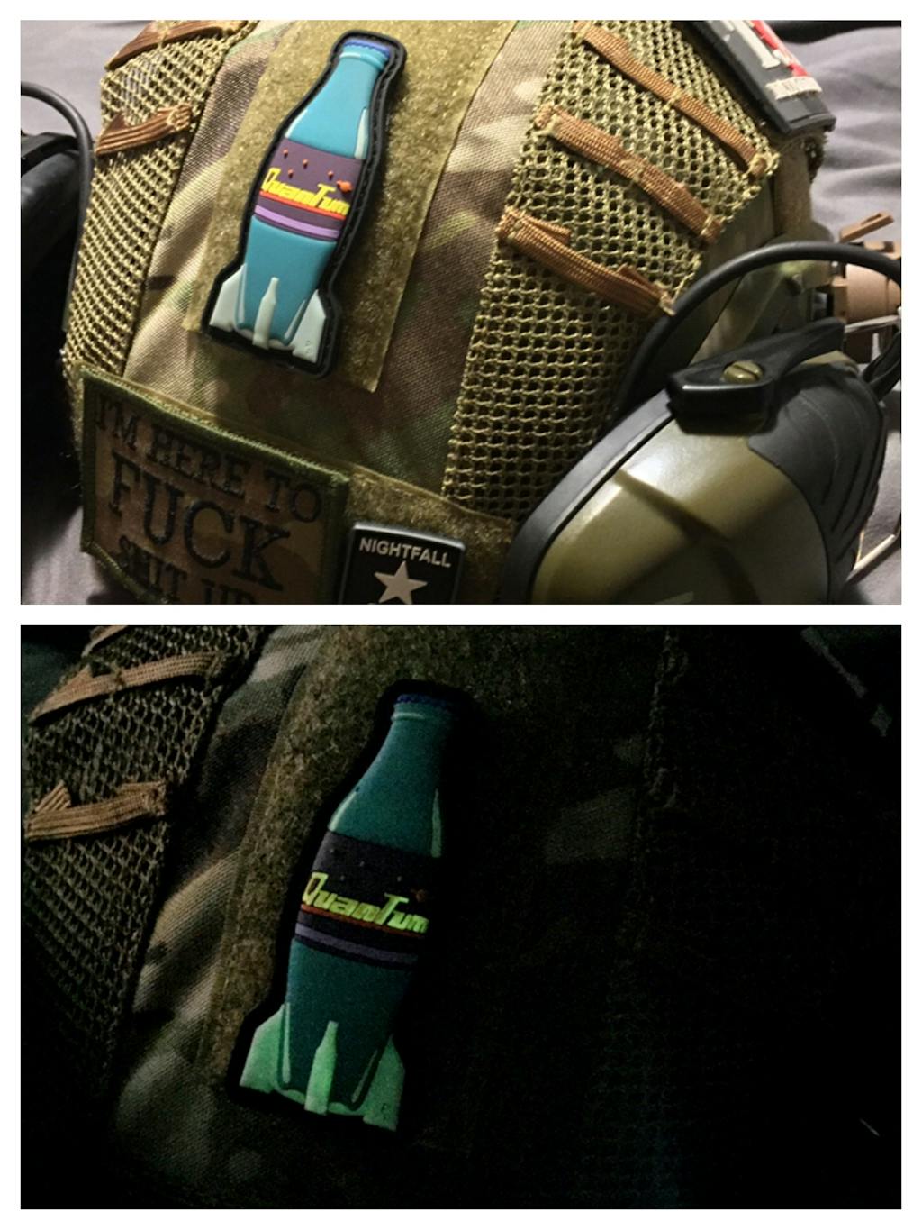 Nuka Cola Quantum - Patch + Sticker – PatchPanel