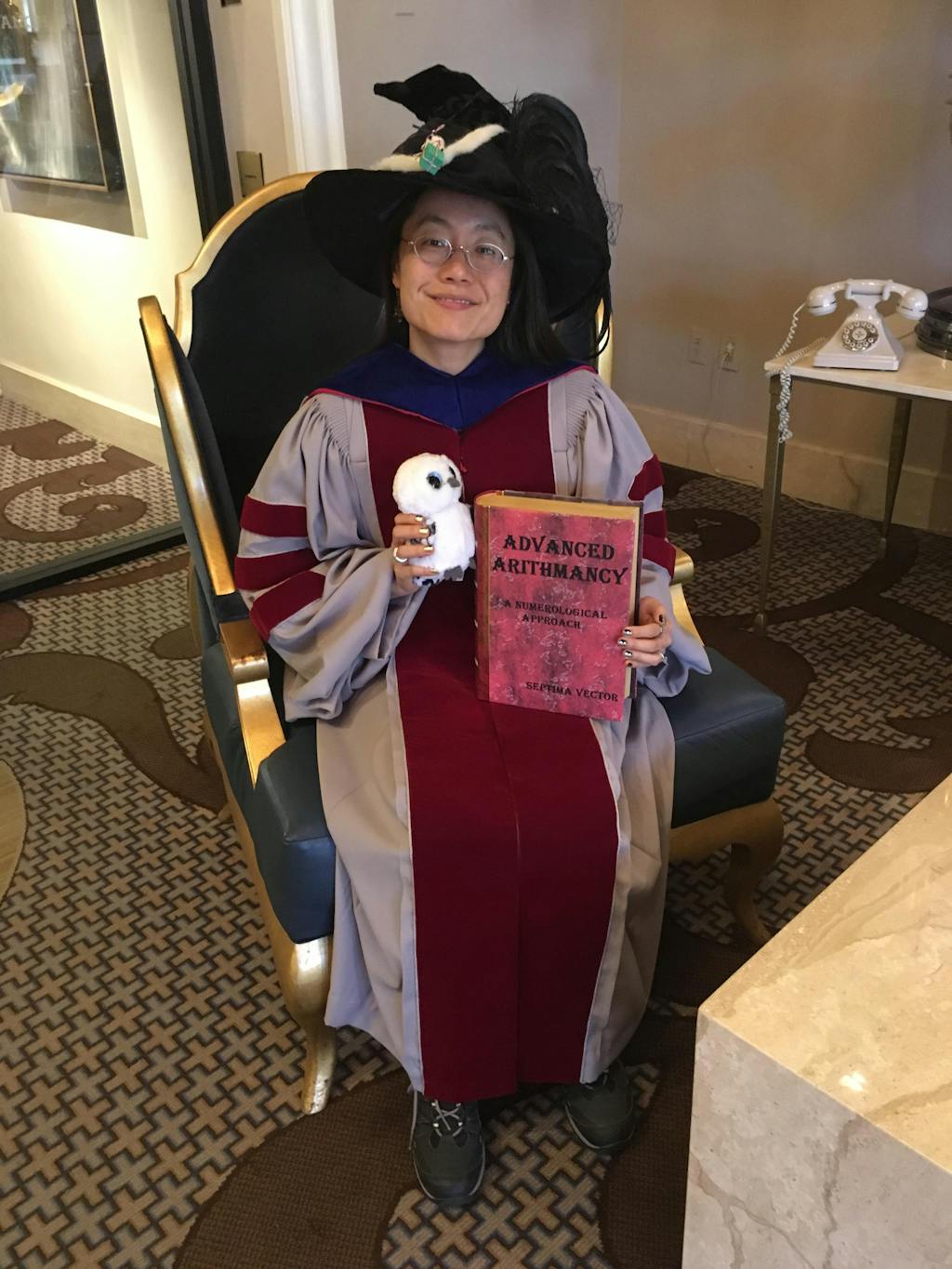 PhinisheD Gown: Premium MIT Doctoral Regalia