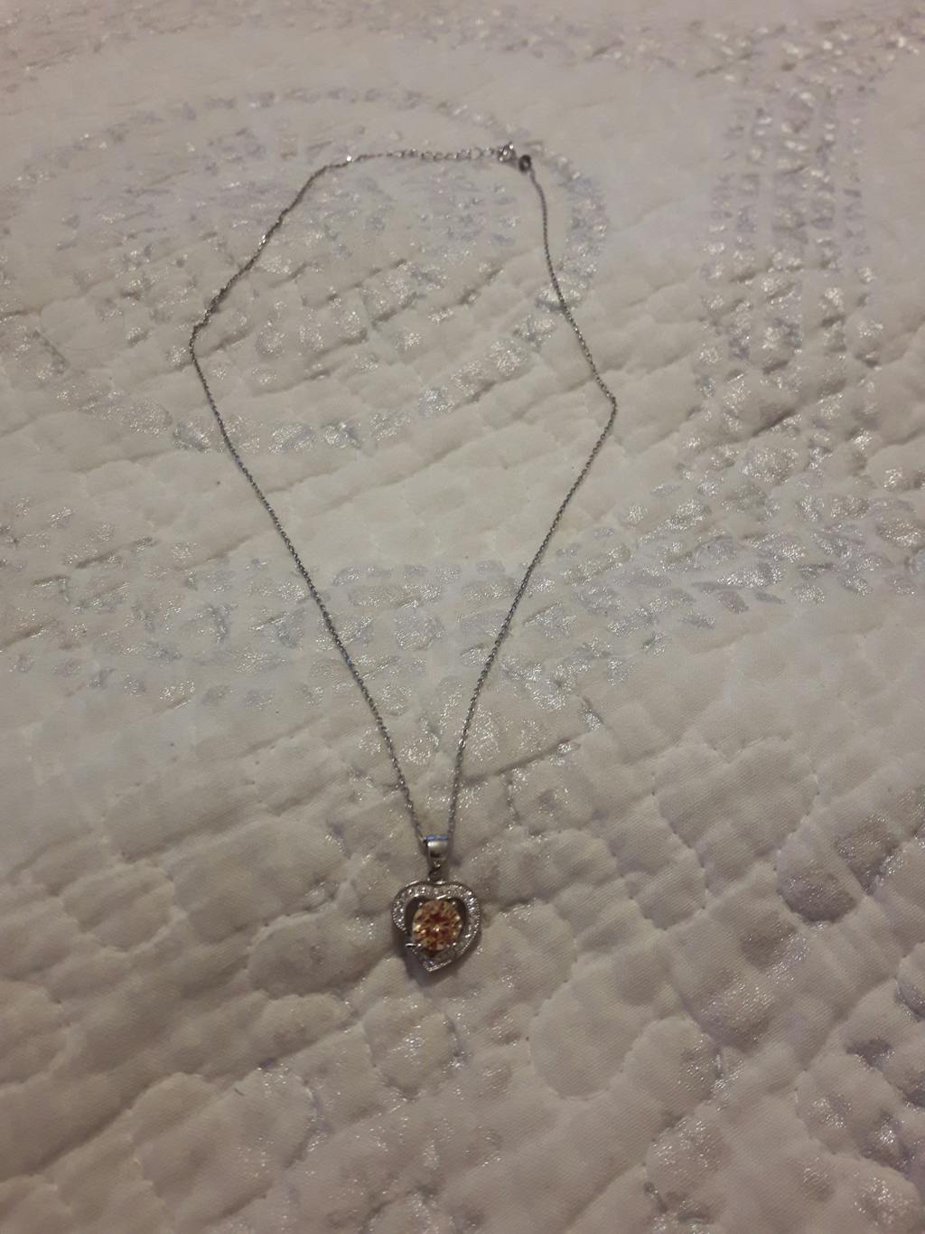 November Birthstone Necklace Candle – Sterling Candle