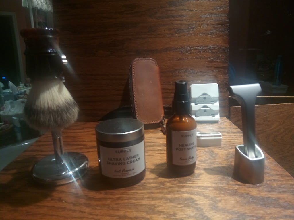 SUPPLY Shave Accessories Set - 100% Natural, Premium Ingredients – Supply