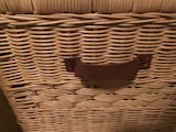 Deep Wicker Storage Trunk | Large Wicker Chest - The Basket Lady