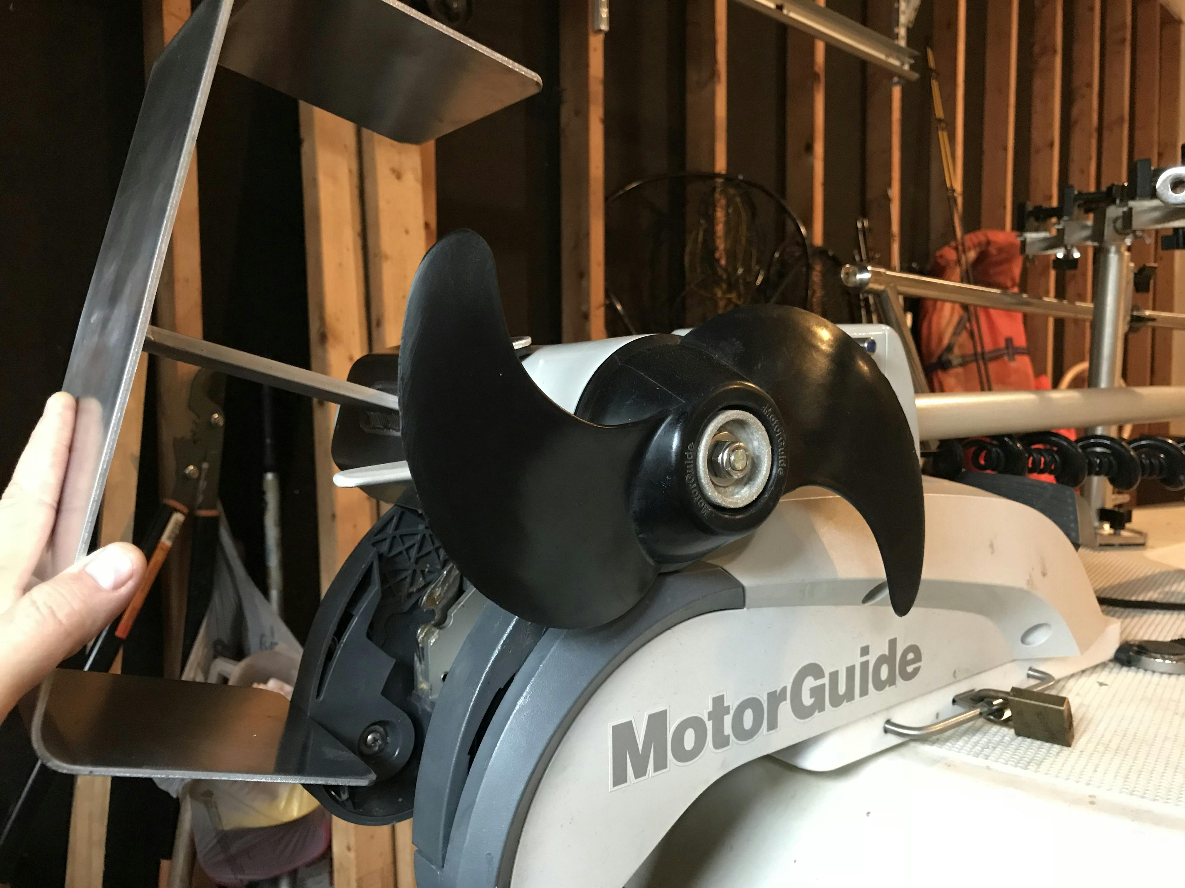 Minnow Fin for Outboard Trolling Motors – Uncle Norm's Marine Products