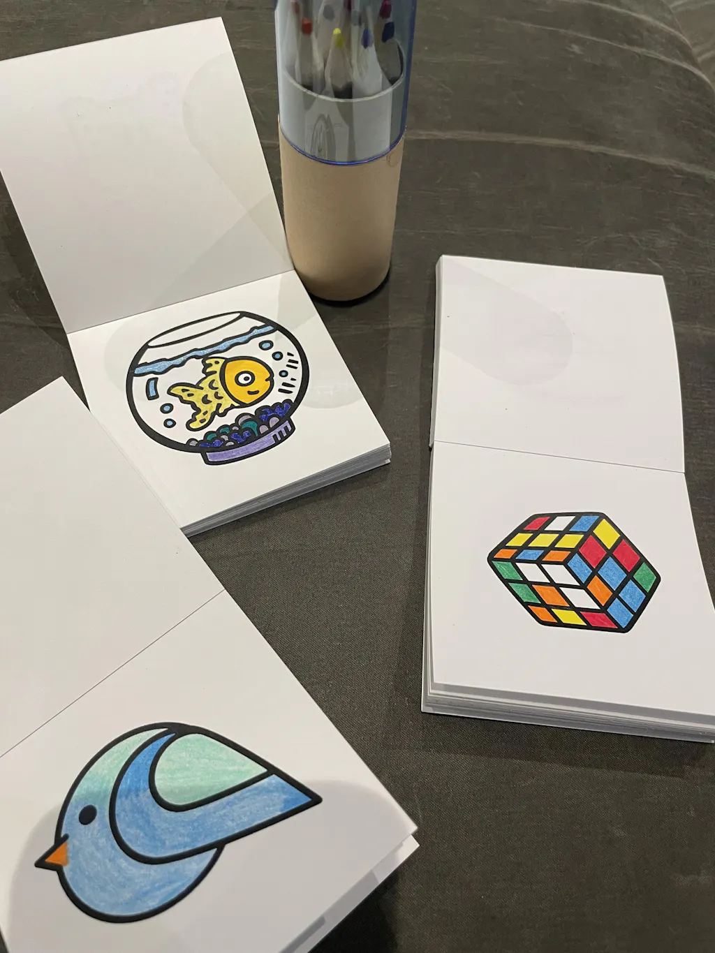 Mini Coloring Book Variety Pack - A Brighter Year