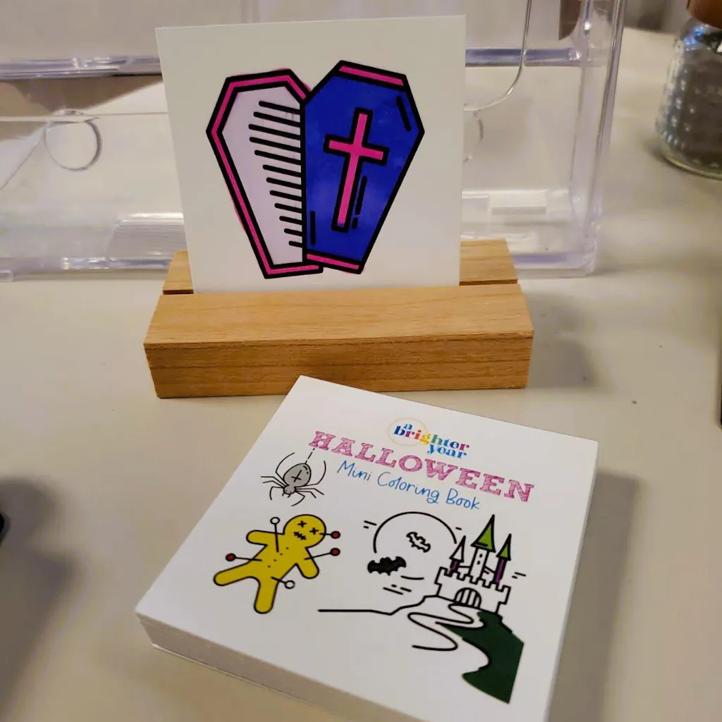 Halloween Mini Coloring Book - A Brighter Year