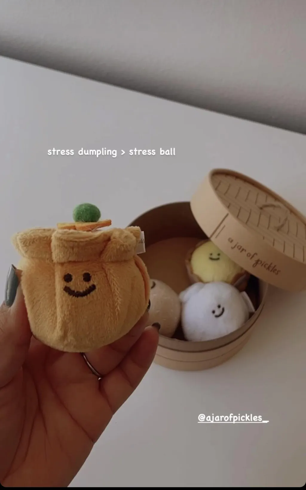 Dim Sum Toy Plush Set | A Jar of Pickles