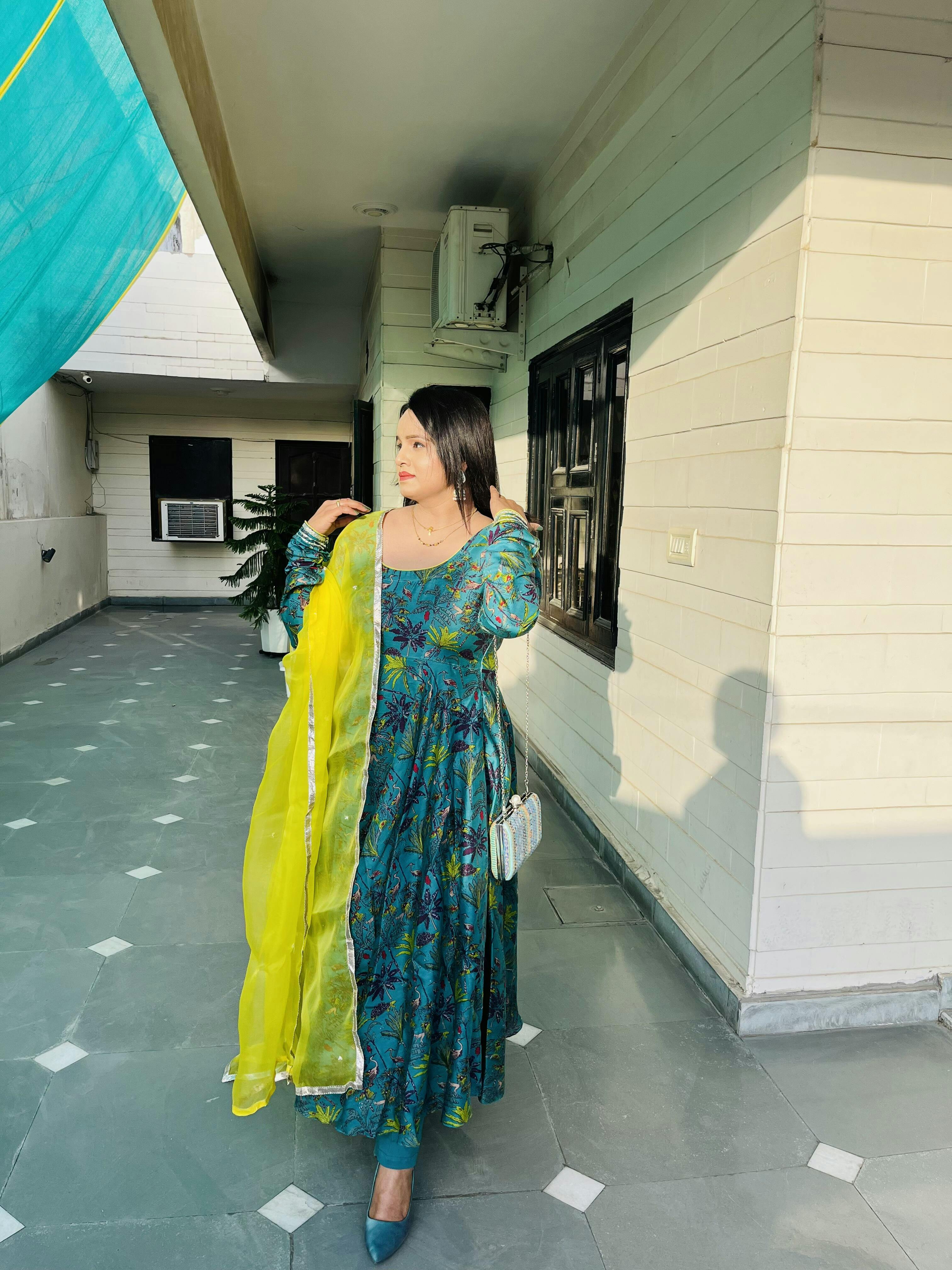 Buy Vairea Chanderi Suit Set online in India at Best Price | Aachho