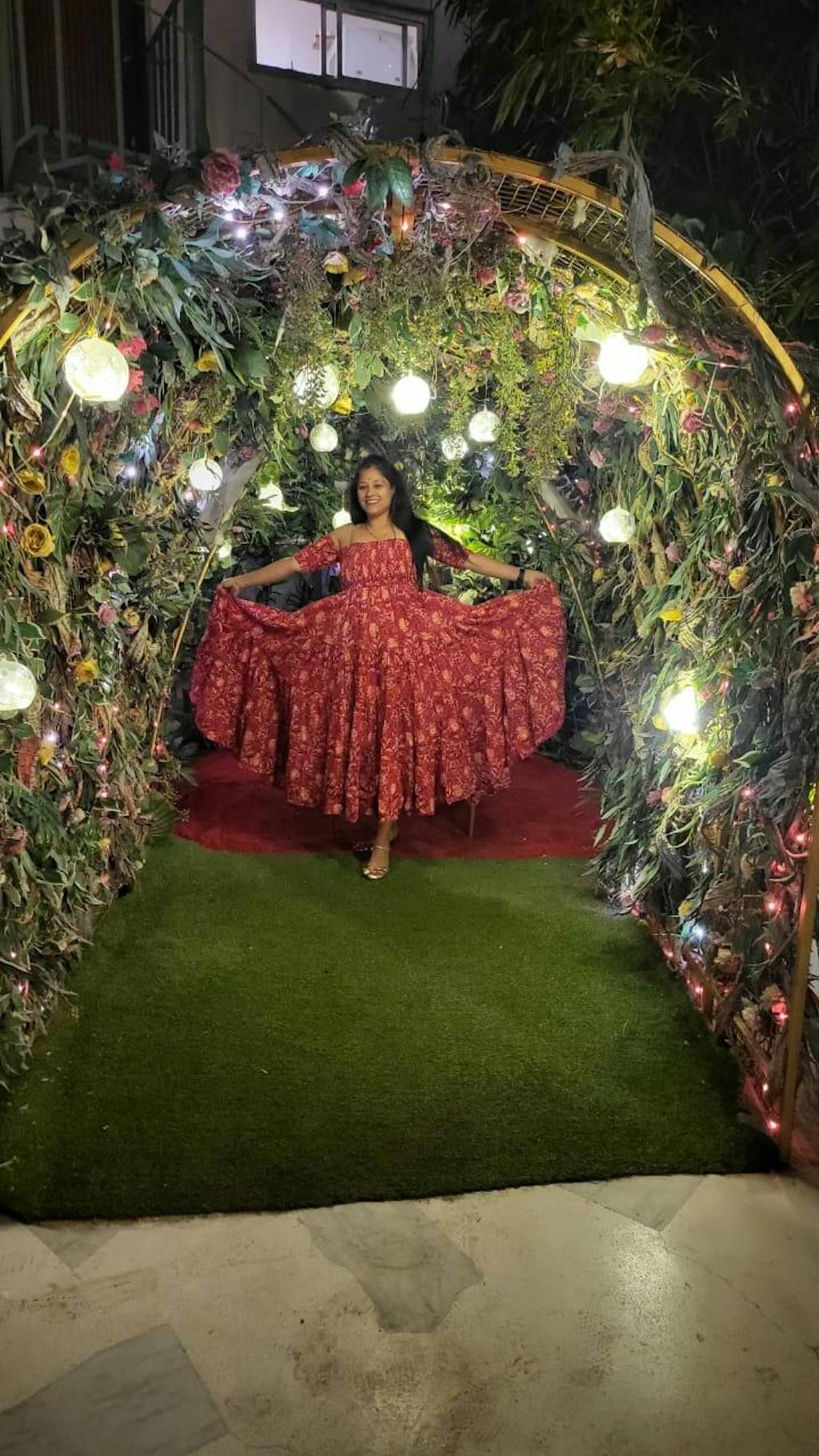 Buy Rosa Smocked Cotton Dress online in India at Best Price | Aachho