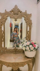 Buy Flower Fairy Handblock Gota Sharara Set online in India at Best ...