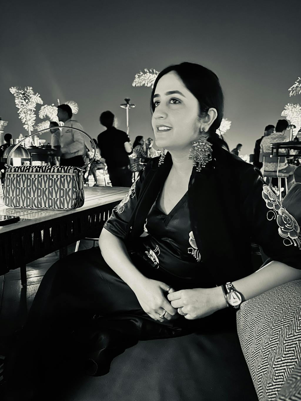 Buy Leather Black Handpainted Suit Set online in India at Best Price ...