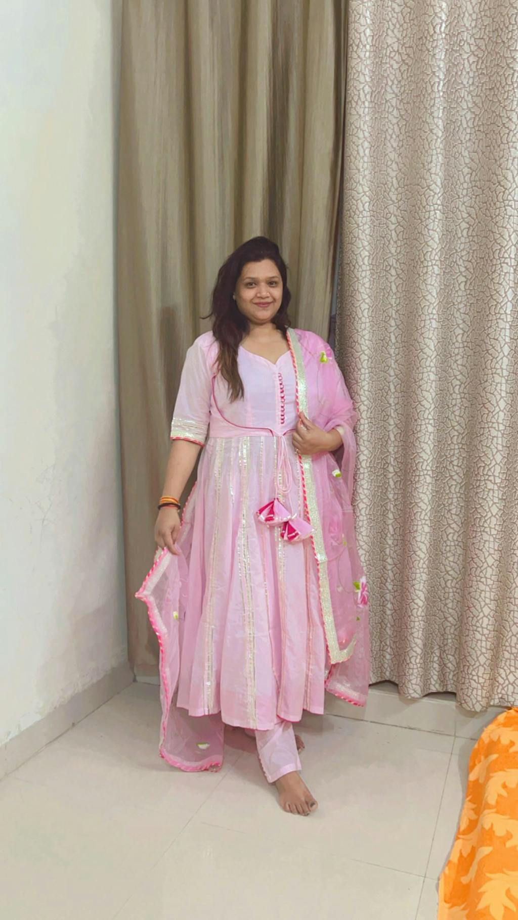 Shop Aaboli Handpainted Cotton Suit Set for Women Online in India at Aachho