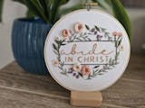 “Abide in Christ” Embroidery Kit | Abide Embroidery Co.