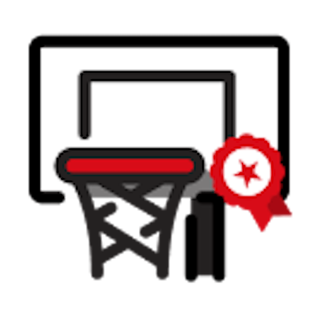 Accu Level Crank Lift Basketball Hoop Adjustable Portable Size 44"