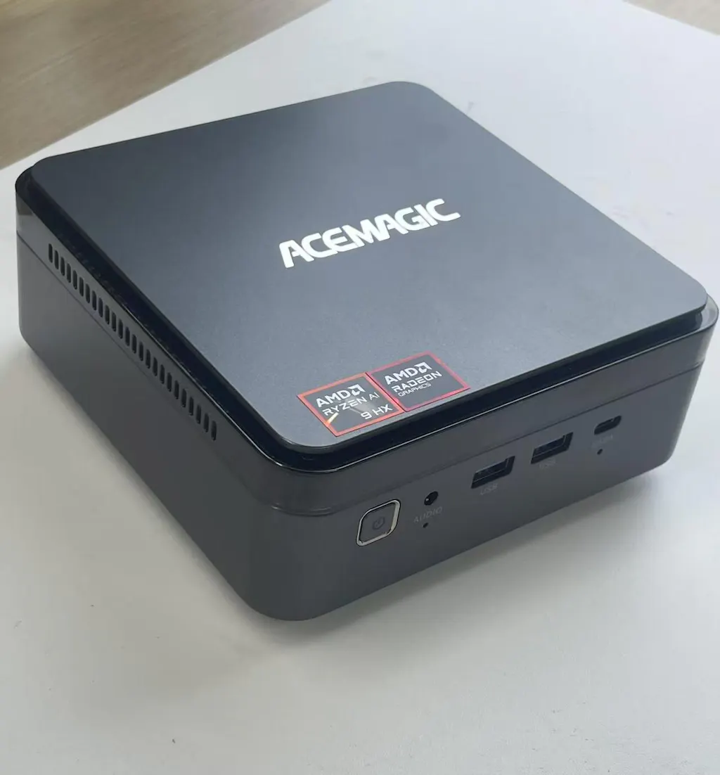ACEMAGIC F3A Mini PC – Ryzen AI 9 HX 370, Radeon 890M, 8K
