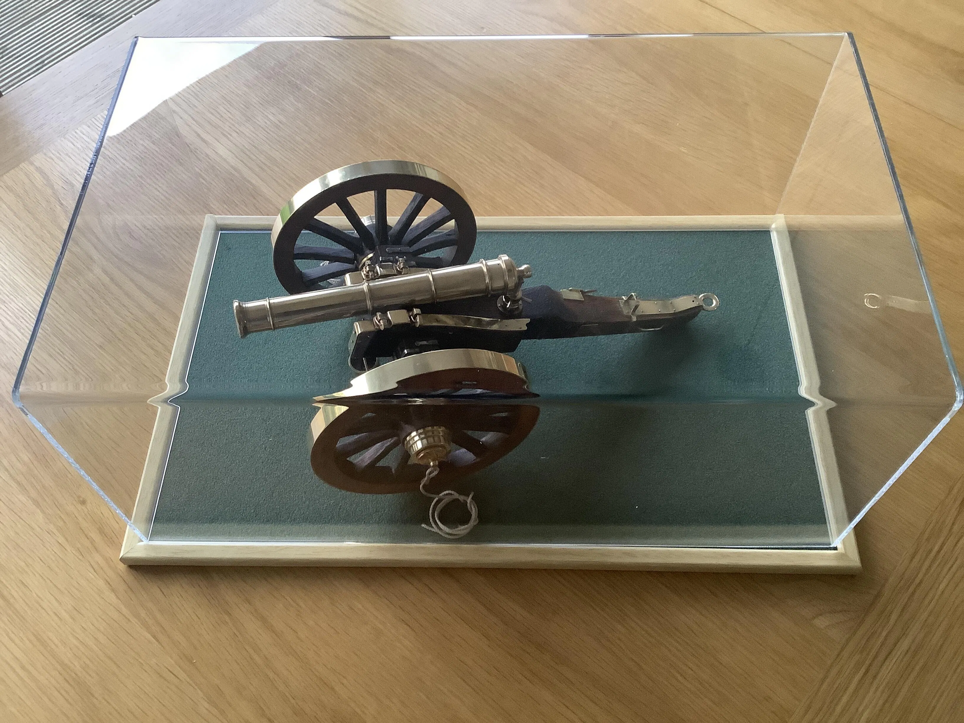 Custom Sized Acrylic Display Case with a Wooden Base - Acrylic Display ...