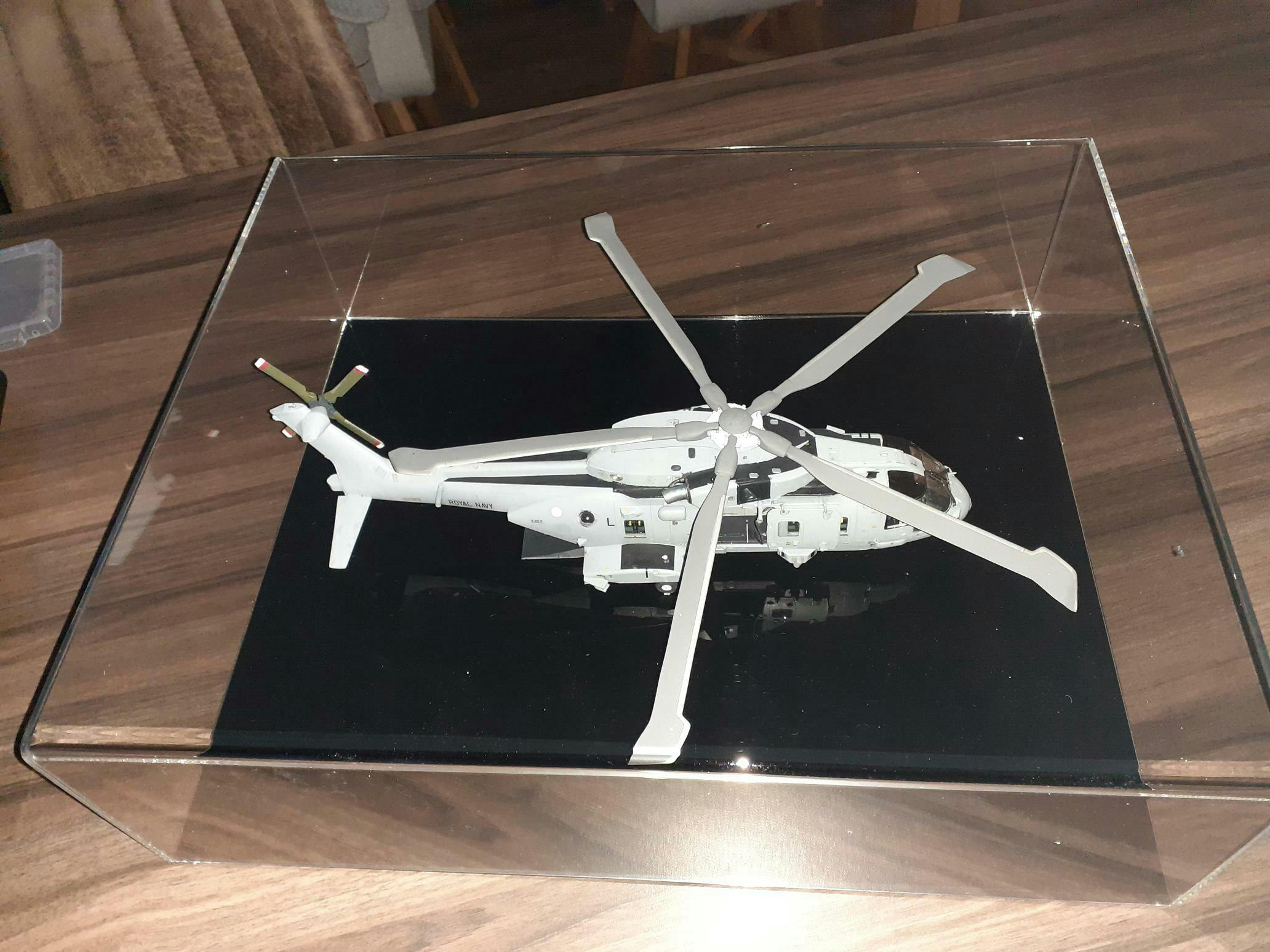 Custom Sized Acrylic Display Case with a Flat Acrylic Base (Choice of ...