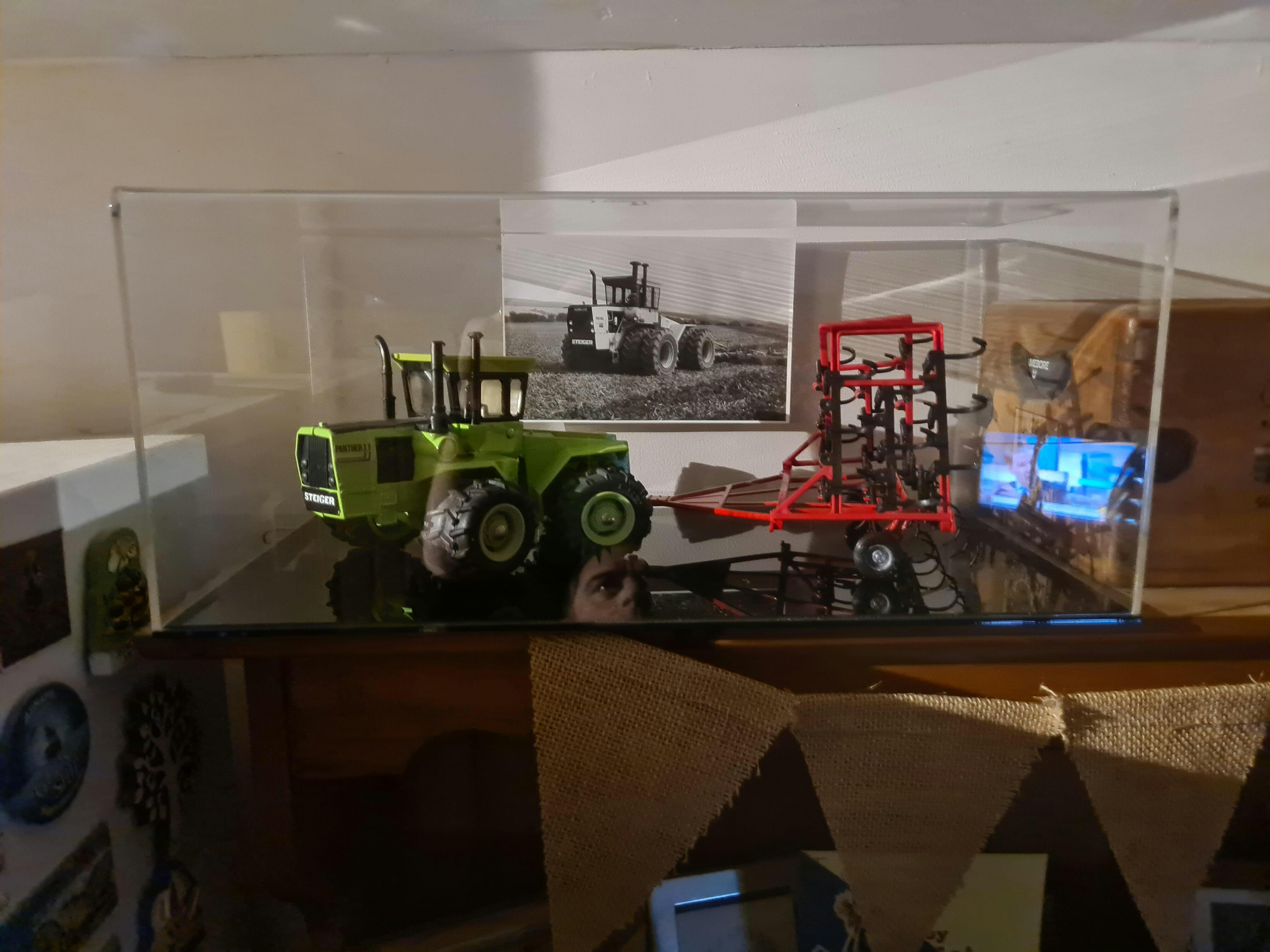 Custom Sized Acrylic Display Case with a Flat Acrylic Base (Choice of ...