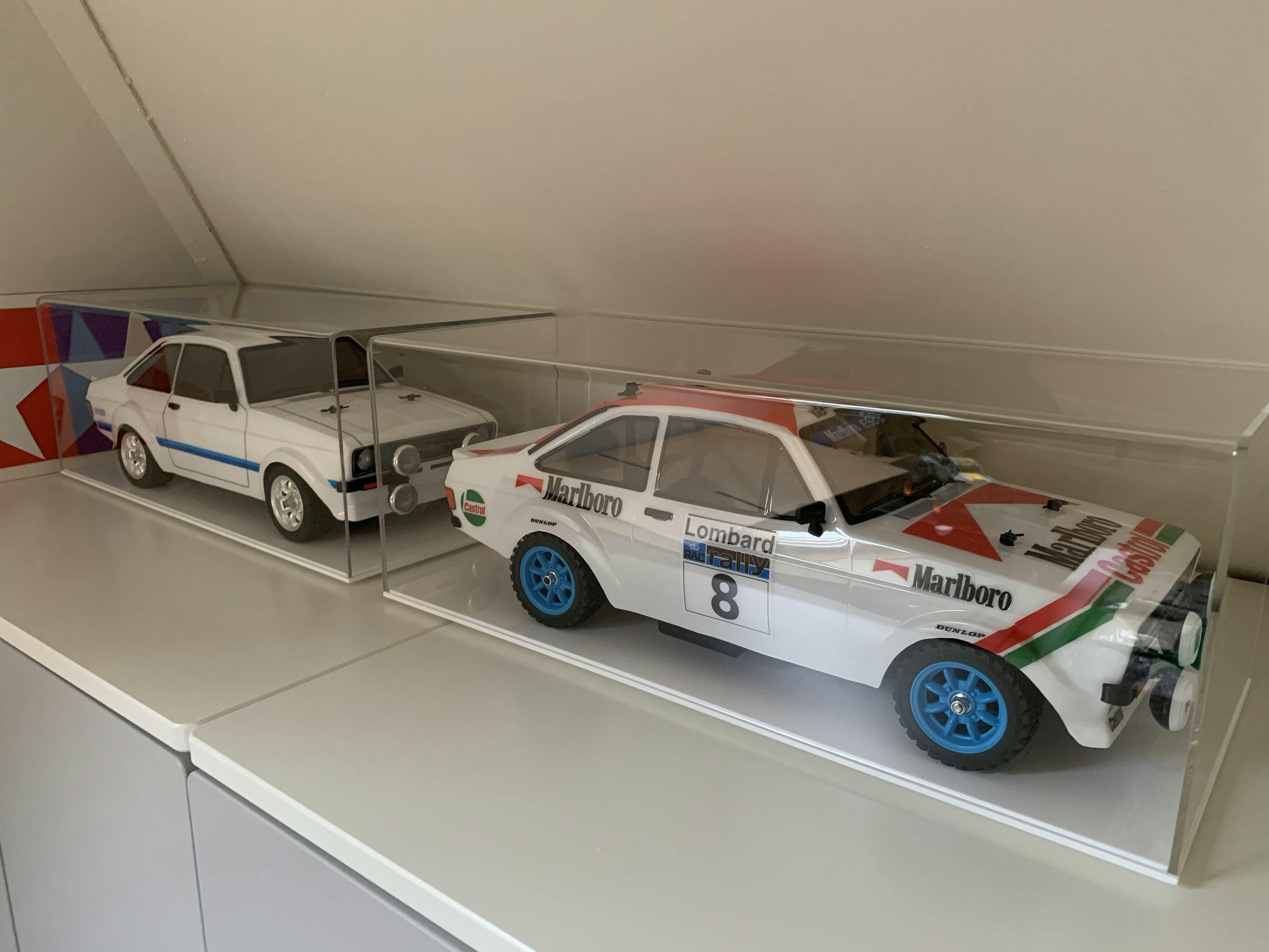 Display Case for a 1:12 Scale Model Car with a Flat Base (Choice of ...