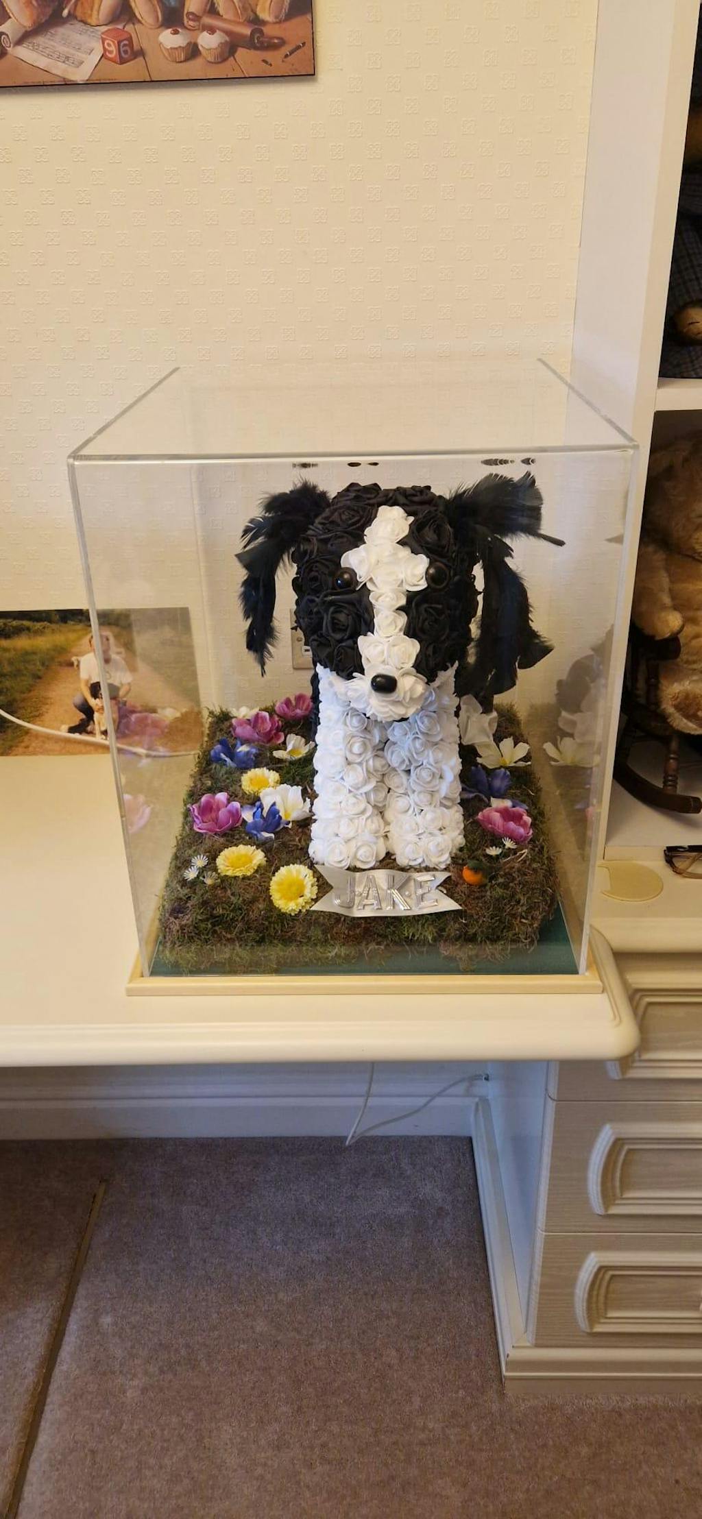 Custom Sized Acrylic Display Case with a Wooden Base - Acrylic Display ...