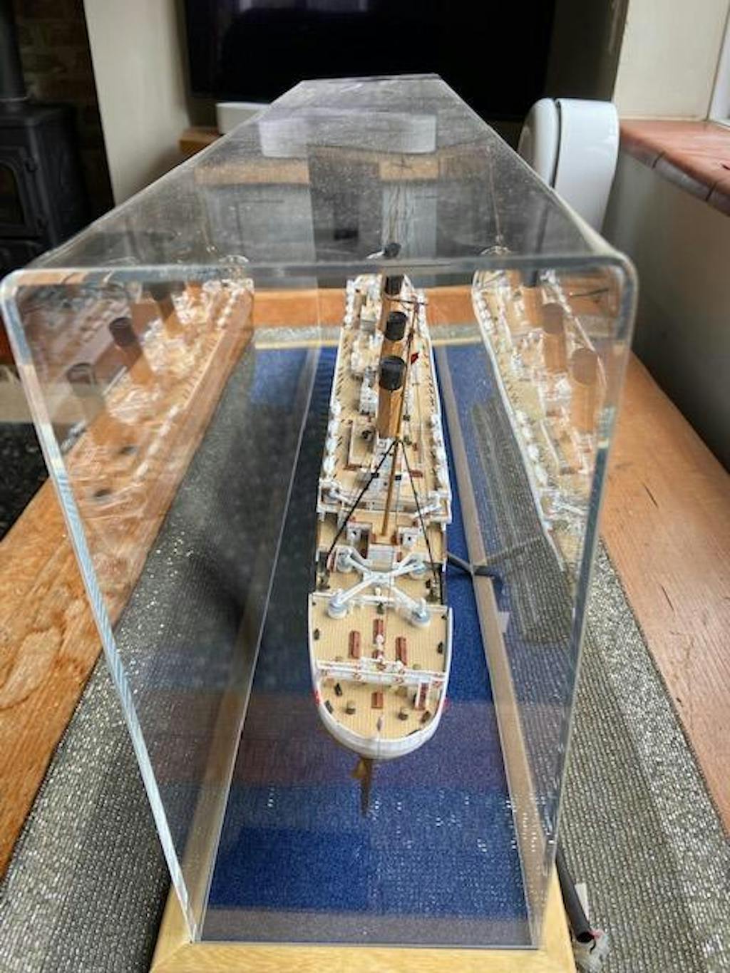 Custom Sized Acrylic Display Case with a Wooden Base - Acrylic Display ...